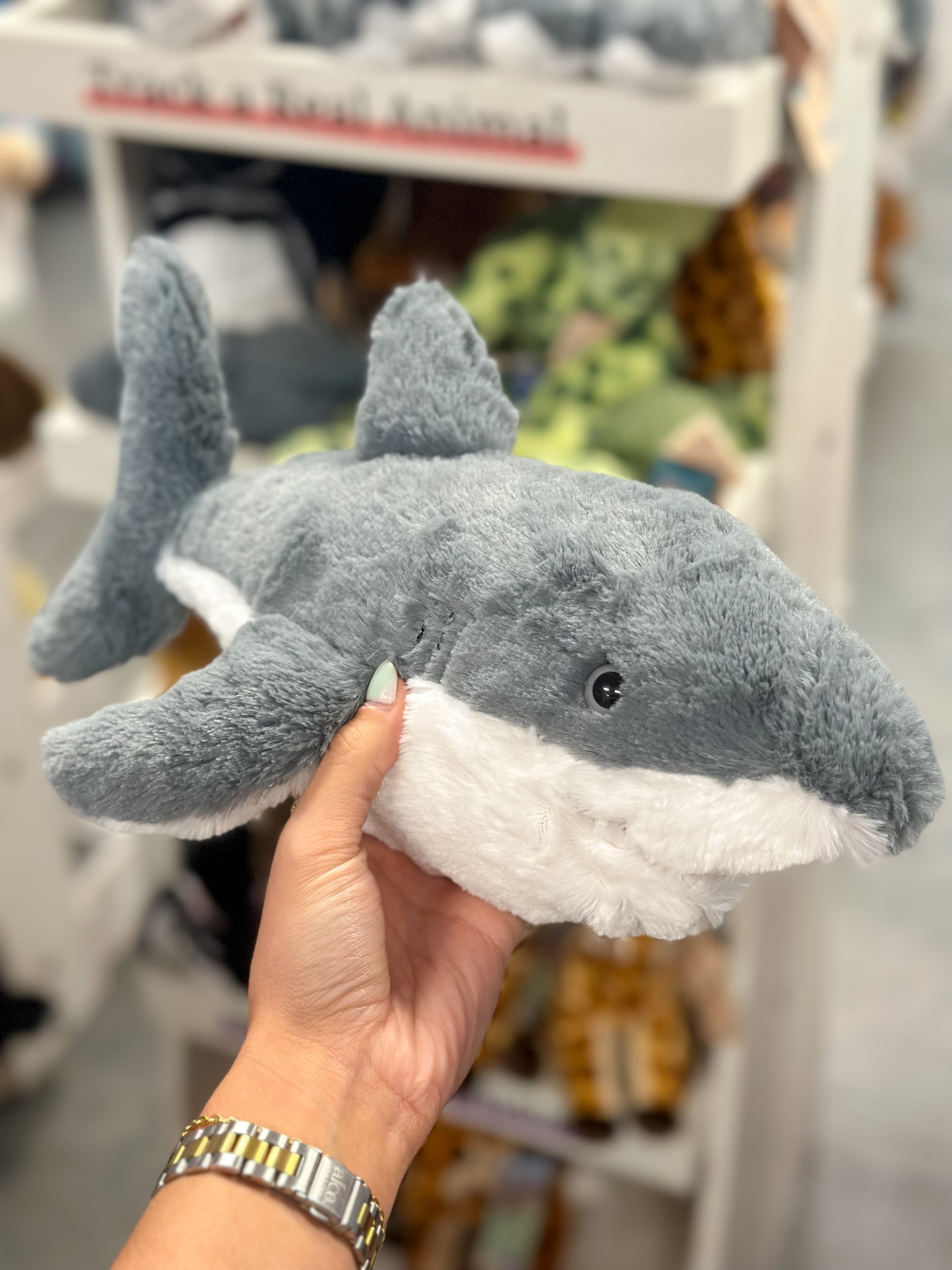 Fahlo The Voyage Plush - Great White Shark – Salty Chic Boutique