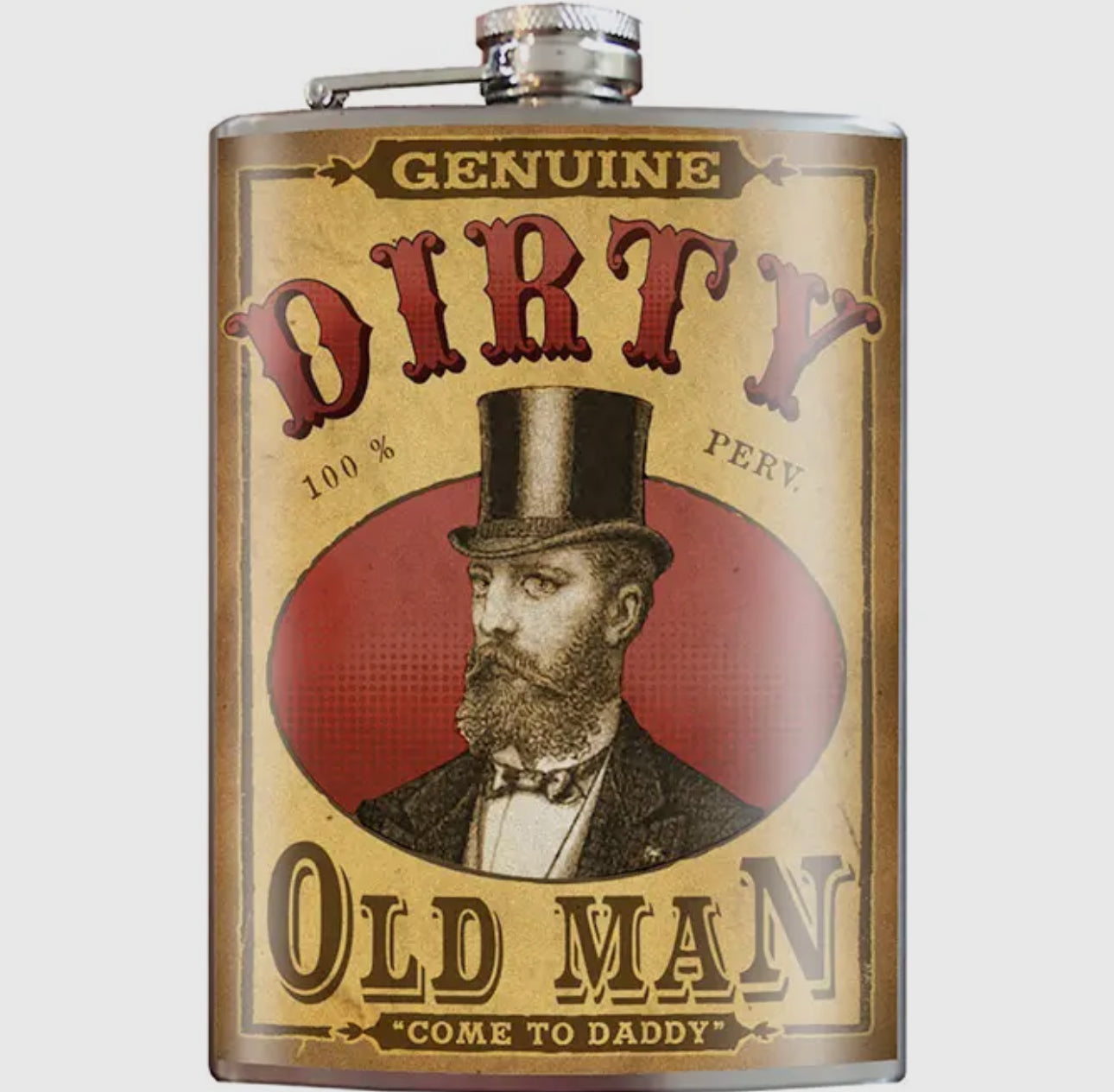 Dirty Old Man Flask – Salty Chic Boutique