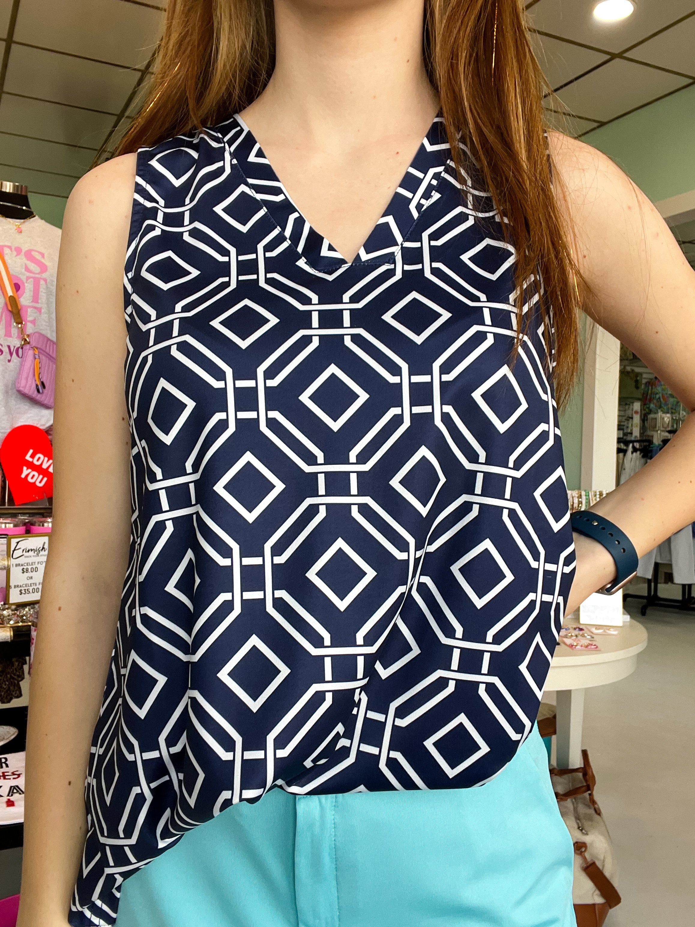 Classic Shapes Amy Top – Salty Chic Boutique
